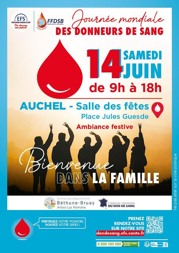 Journée mondiale du don du sang 2025 | Bethune-Bruay.fr